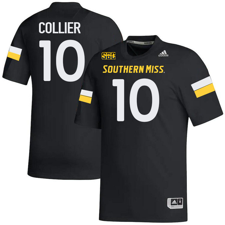 Southern Miss Golden Eagles #10 Reggie Collier Jersey Football Uniforms ...